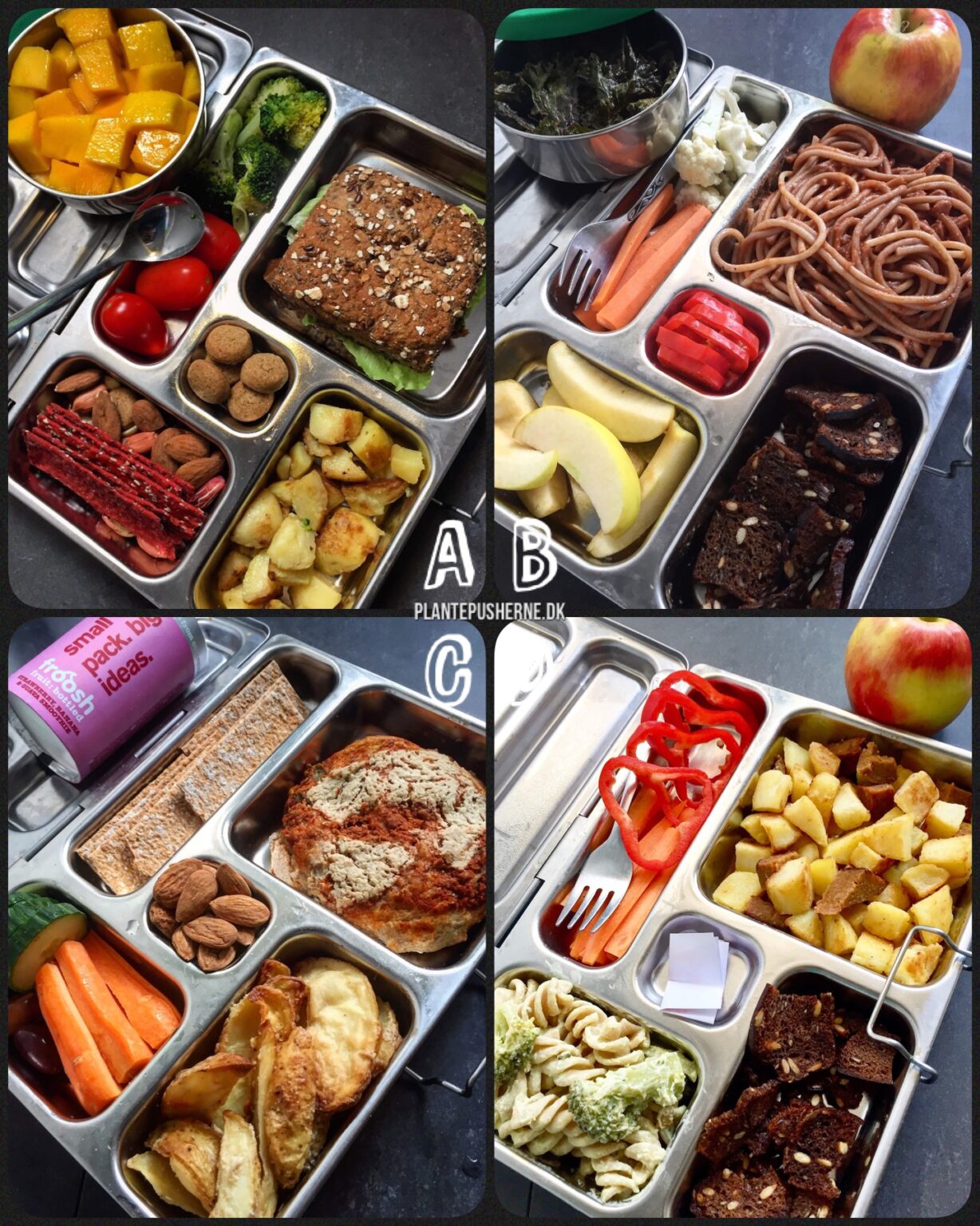 Grønne, sunde madpakke idéer til børn